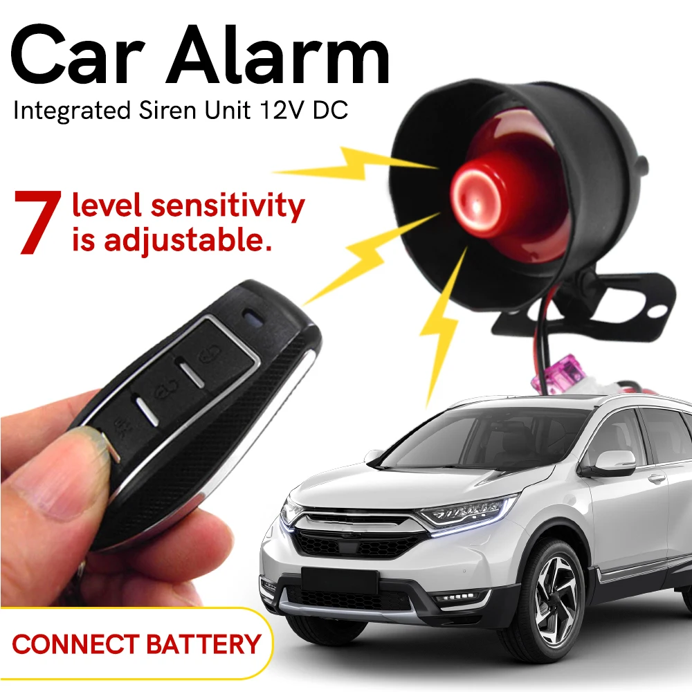 12V-Car-Alarm-Device-System-with-Remote-Control-Vibration-with-Siren ...