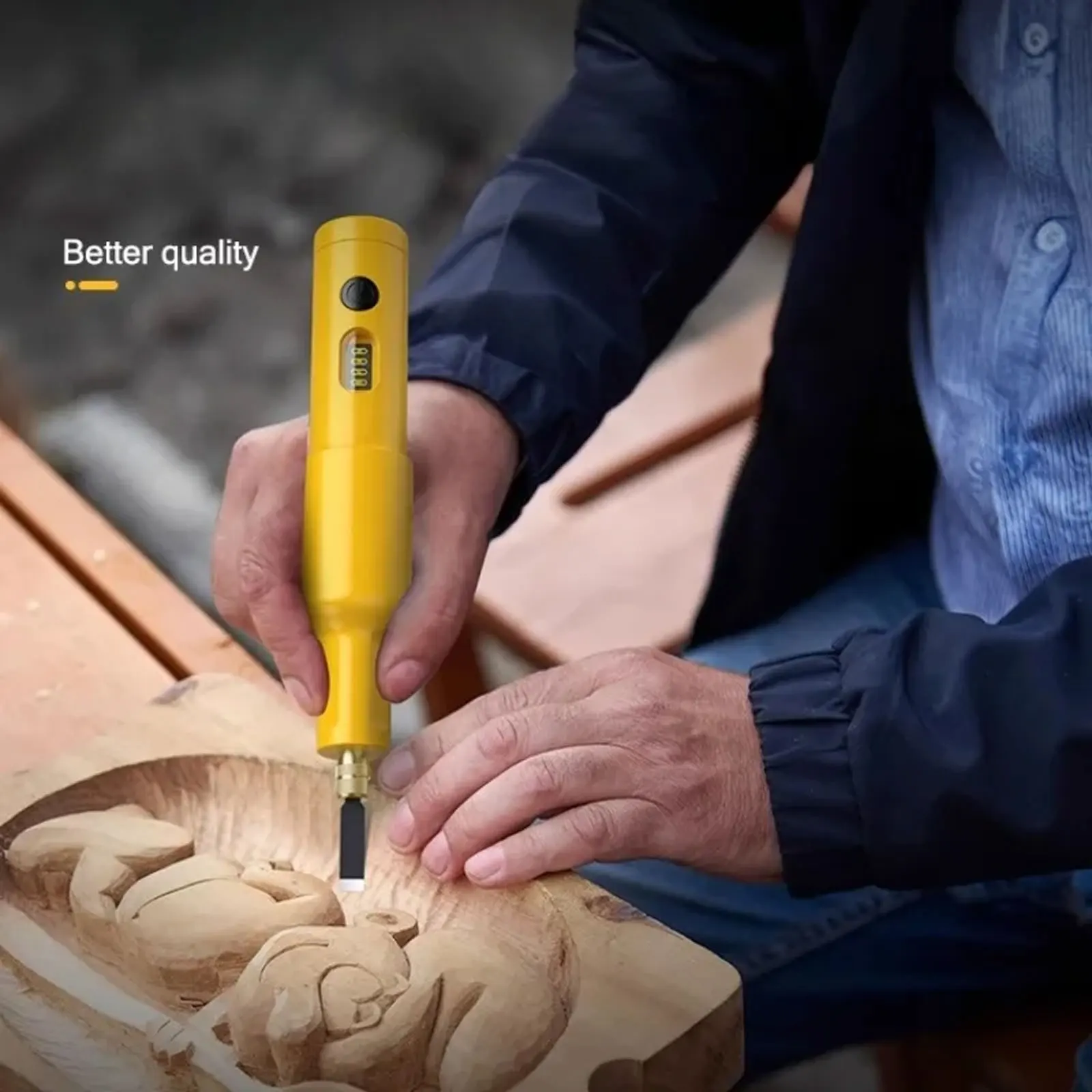 Carpenter-Root-Escultura-Mini-Power-cinzel-Carpintaria-Faca-de ...