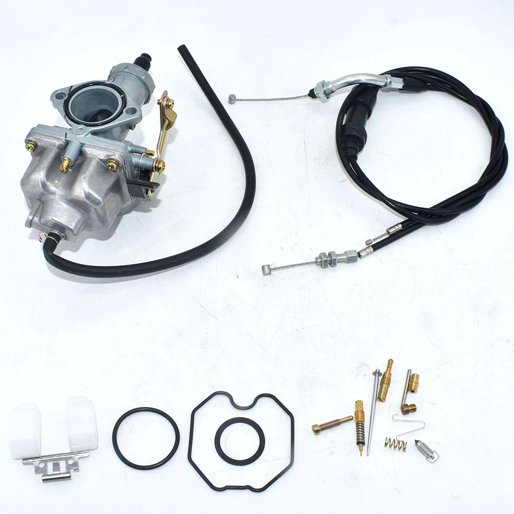 Pz30 30mm Carburetor With Dual Throttle Cable And Repair Kit For Keihin Abm Irbis Ttr 250 200cc ...