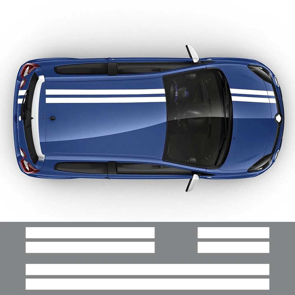 3PCS-Car-Hood-Bonnet-Stickers-For-Renault-Twingo-DIY-Tuning-Accessories ...