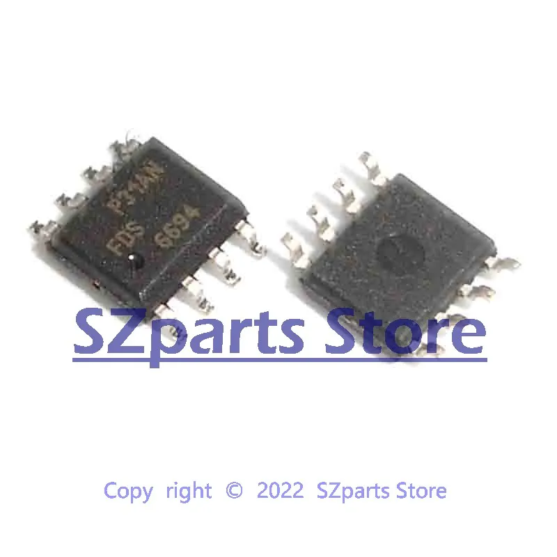 New-Original-FDS6694-SOP-8-6694-30V-N-Channel-Fast-Switching-PowerTrench-MOSFET-Transistor-Chip ...