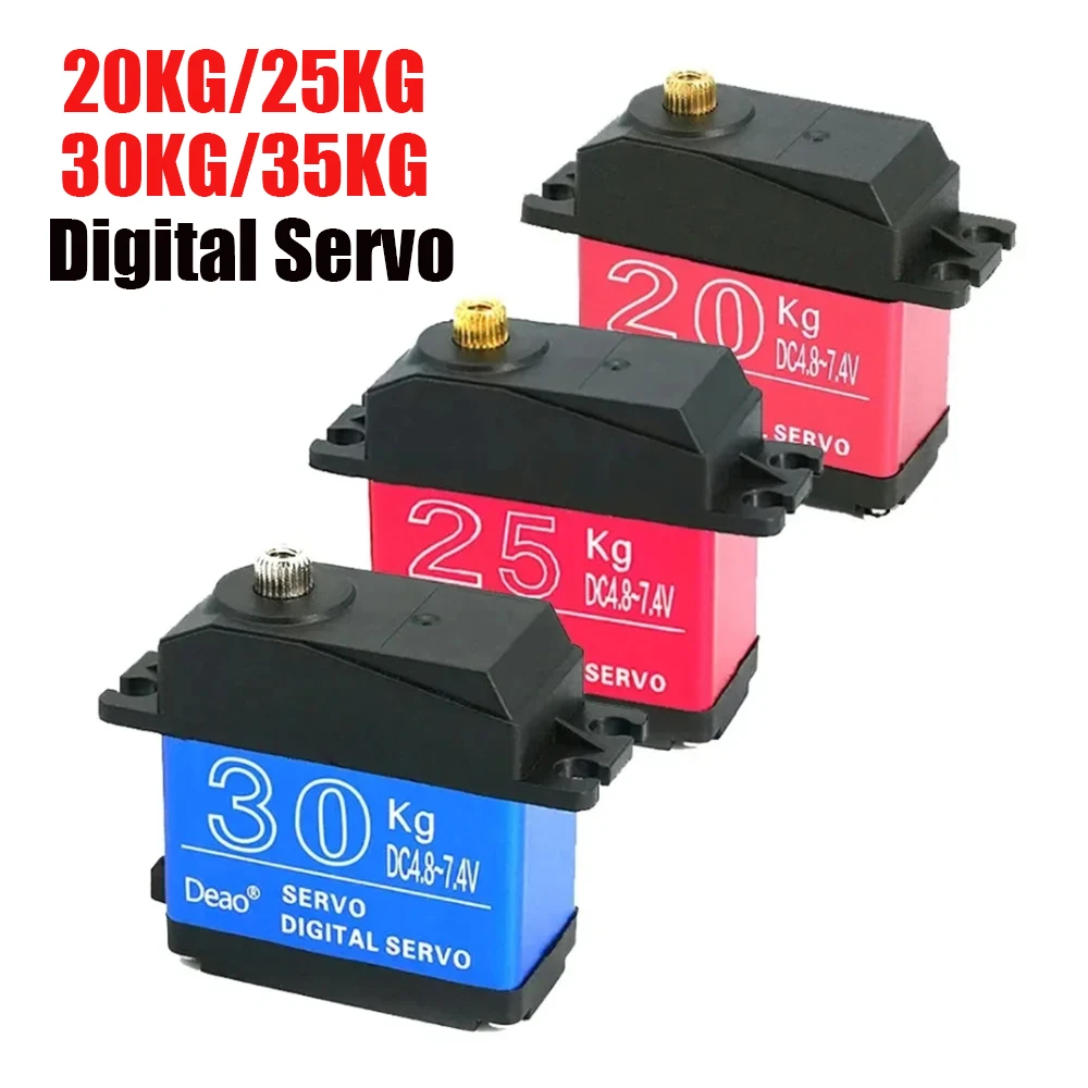 Deao-20KG-25KG-30KG-Waterproof-Servo-180-Degree-270-Degree-Large-Torque-Digital-Servo-Metal ...