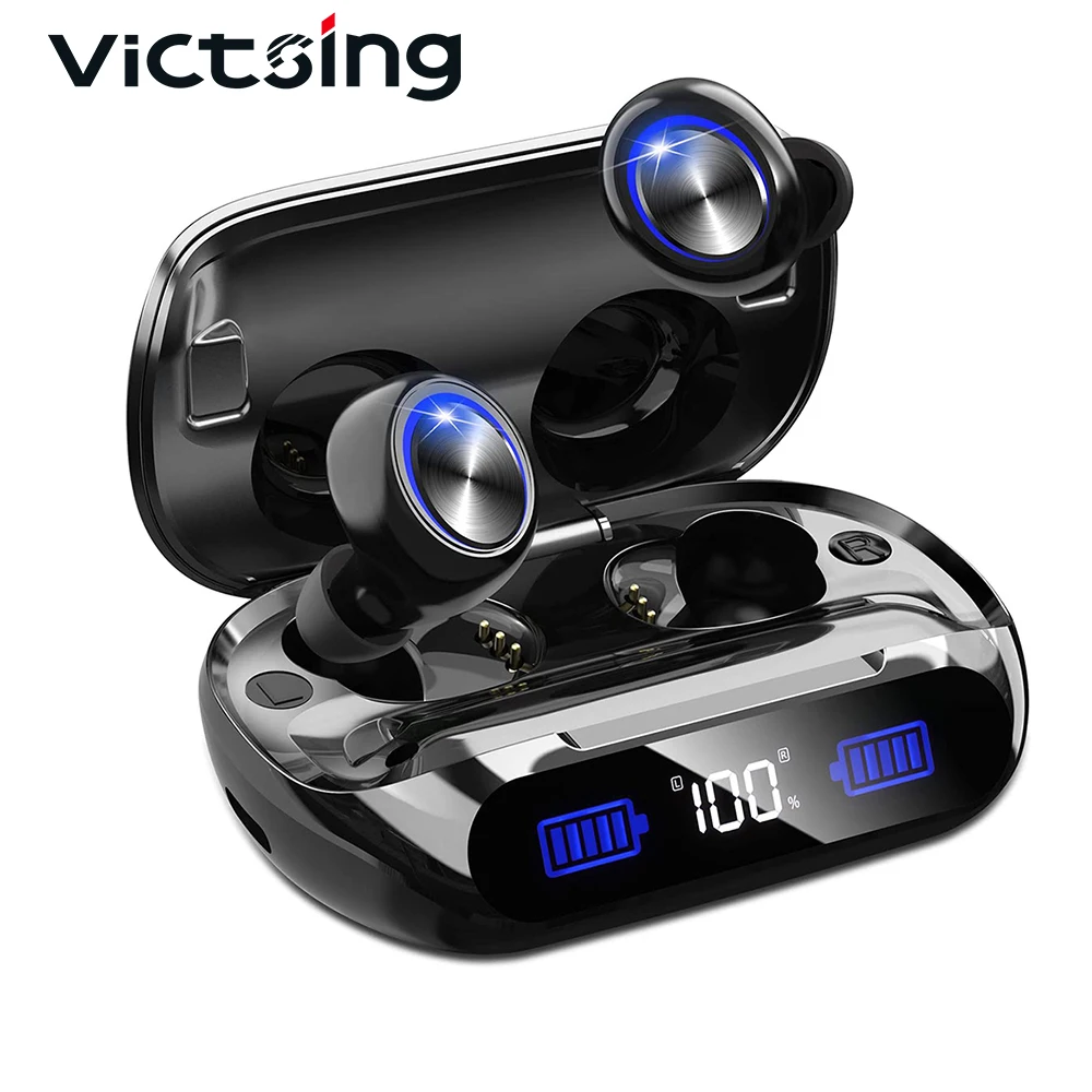 VicTsing-H66-Bluetooth-Earbuds-Wireless-In-Ear-Headphones-CVC8-0-Noise ...