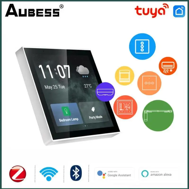 New-Tuya-Smart-Home-Multi-functional-Touch-Screen-Control-Panel-4-6 ...
