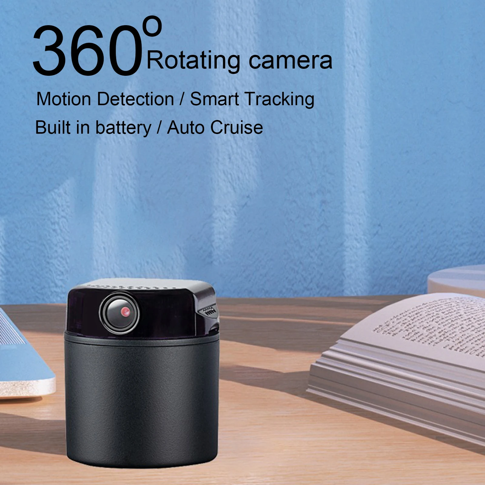 Mini Smart Camera Security Vezeték Nélküli Wifi Kamera Hd 360 Fokos ...
