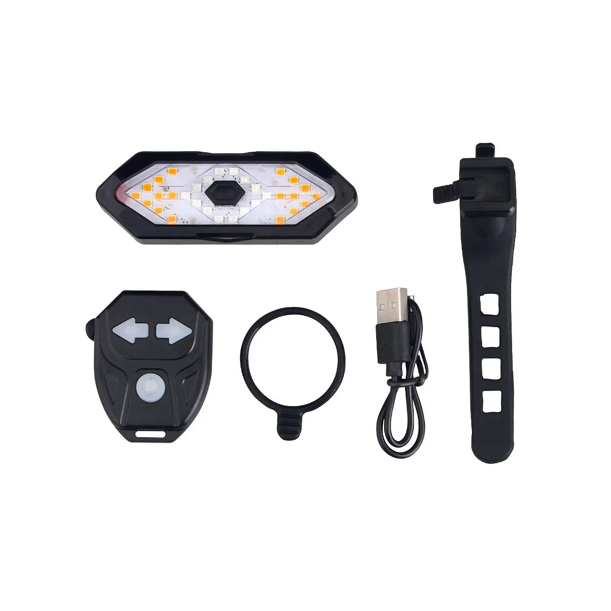 Electric-Scooter-Turn-Signal-Remote-Control-Bike-LED-Blinker-Tail-Light ...