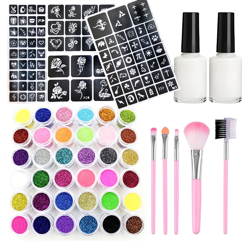 Professional Glitter Tattoo Kit: The Ultimate Guide for Festival ...