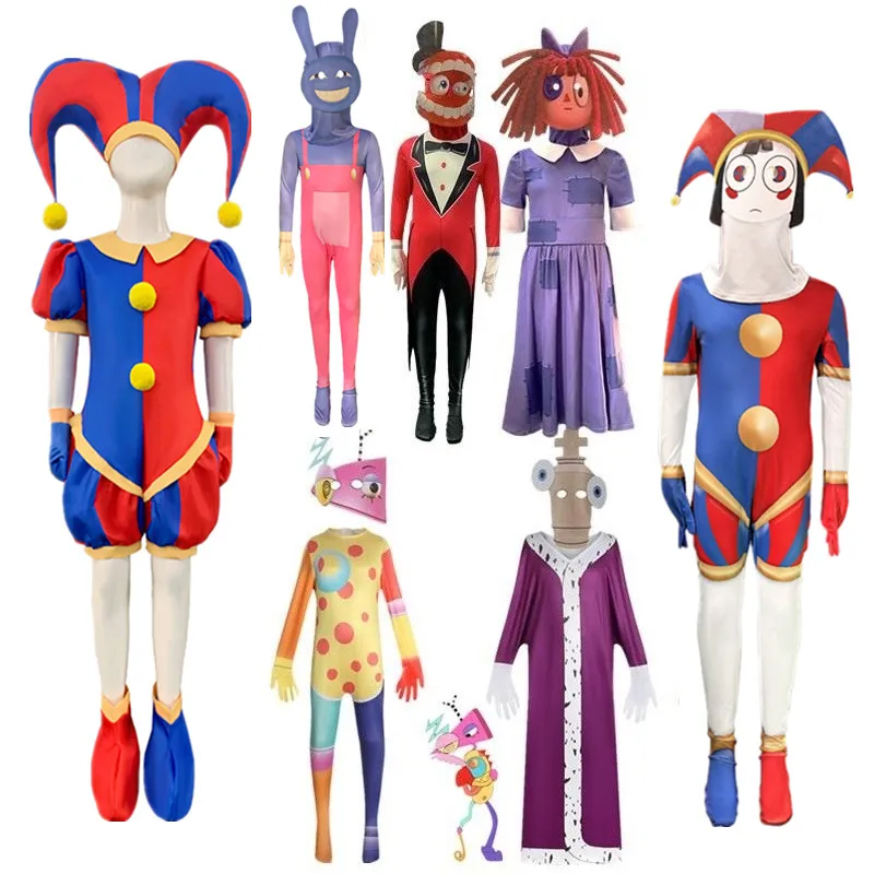 Kids-Halloween-Costumes-Anime-Digital-Circus-Pomni-Cosplay-Clothing ...