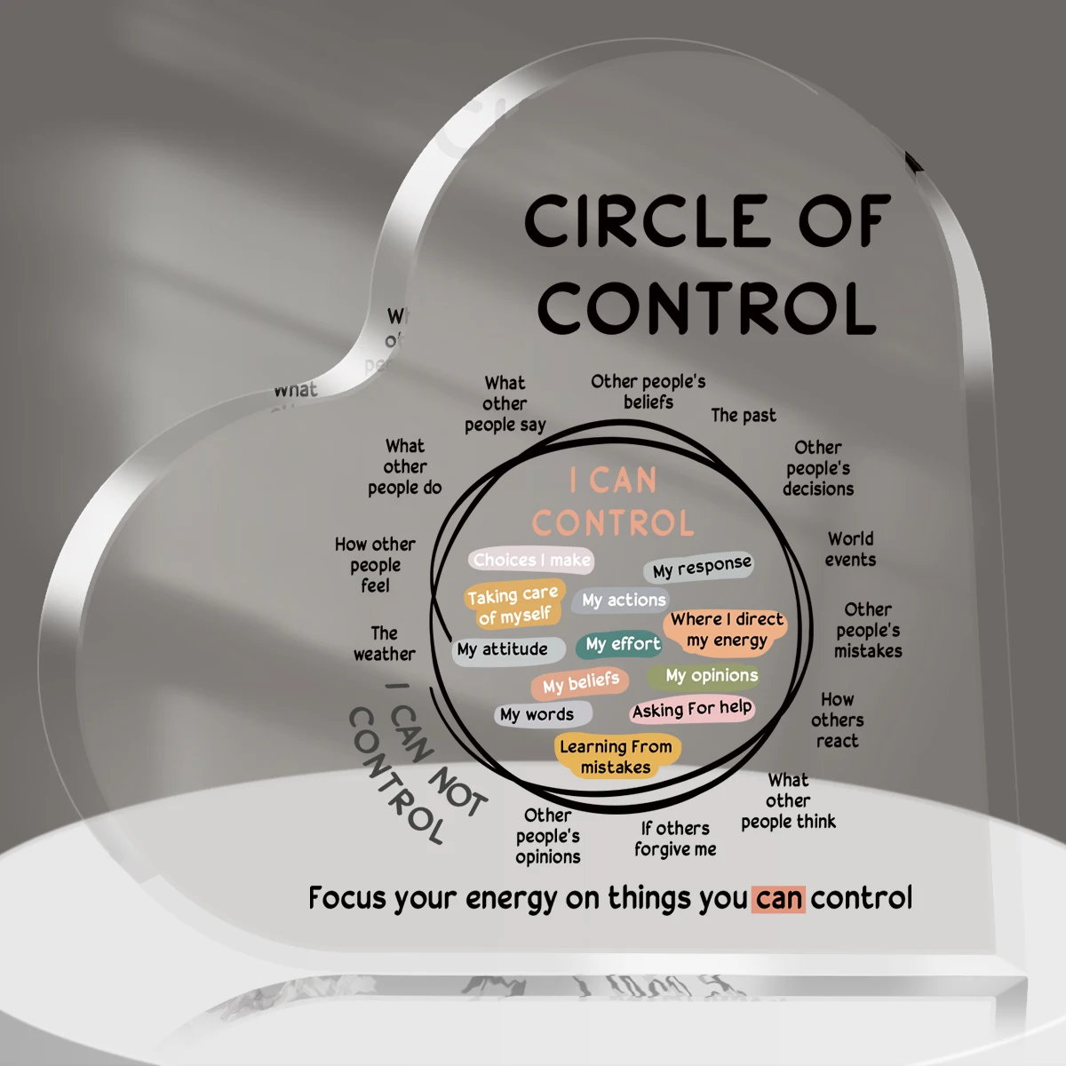 1PC-Mental-Health-Awareness-Acrylic-Circle-Of-Control-Plaque-Sign ...