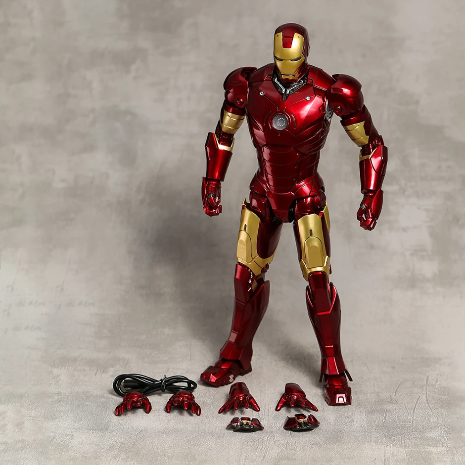 36cm ZD Toys The Infinity SAGA Iron Man MK3 Mark III Action Toy ...