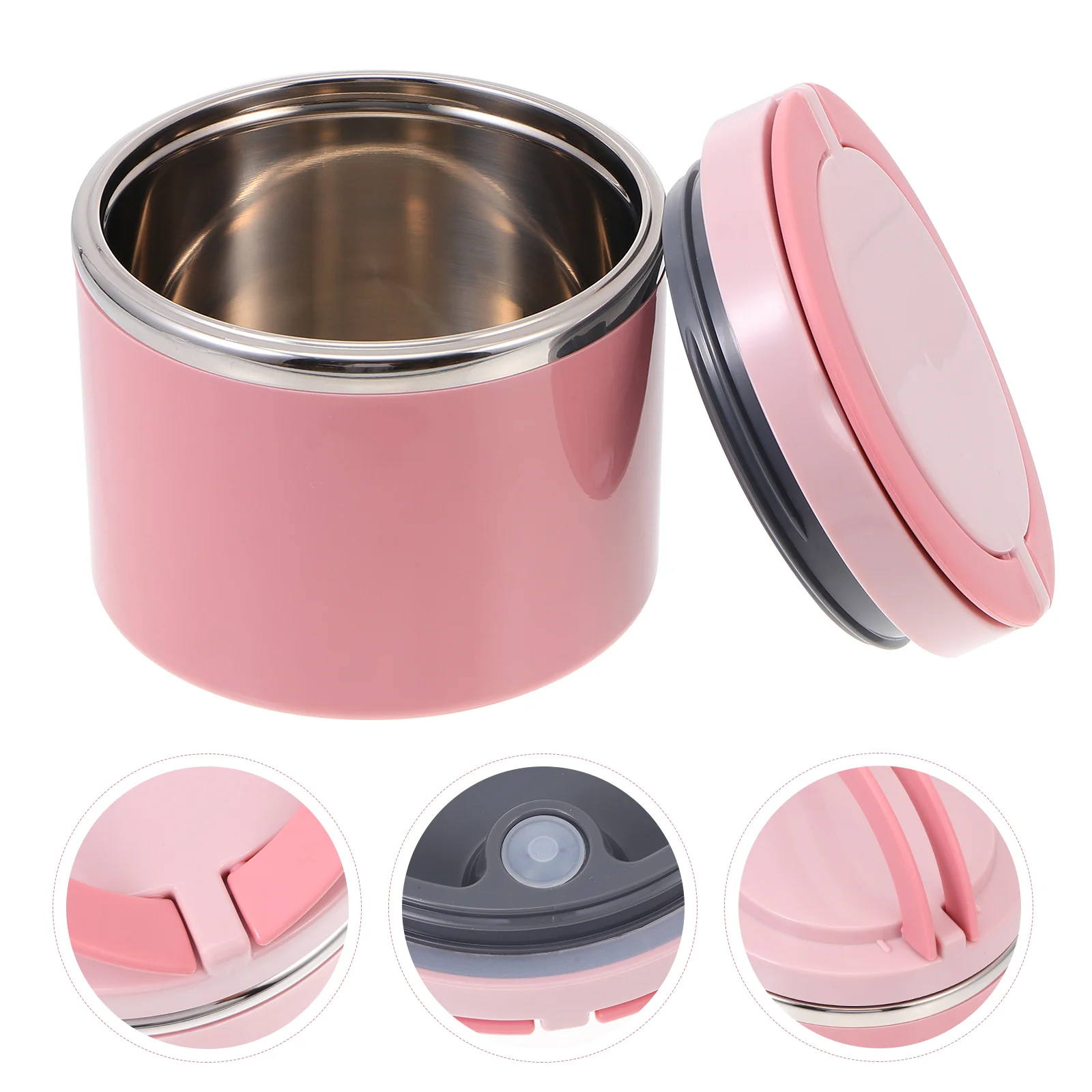 1 Set Thermal Soup Bowl Insulated Lunch Container Hot Food Jar Food ...