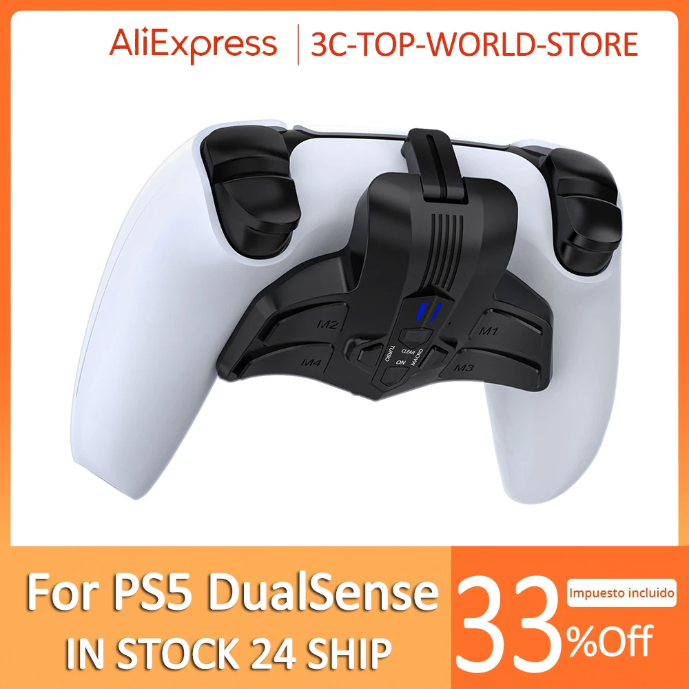 Smart-Back-Paddles-Anexo-com-Turbos-Macro-para-PS5-DualSense-Gamepad ...