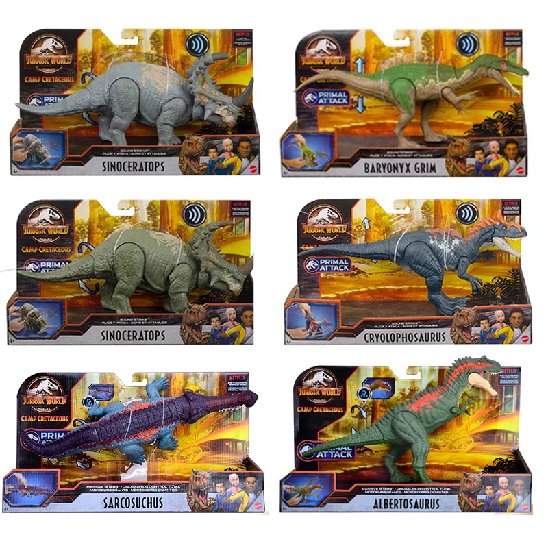 Jurassic-World-Camp-Cretaceous-Sound-Strike-Sinoceratops-Baryonyx-Grim ...