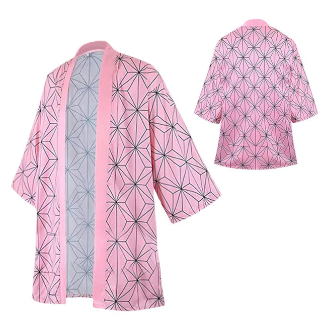 Demon Slayer Cosplay Uniforme Traje para Crianças, Manto Anime, Kimetsu ...