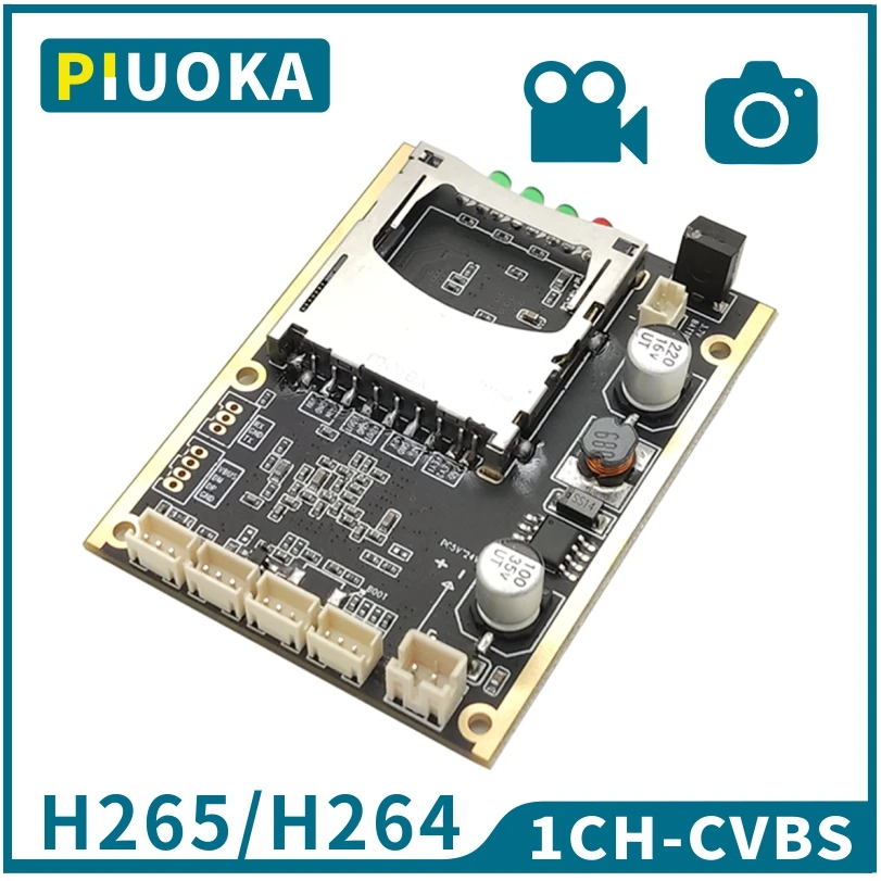 1CH-HD-DVR-Recording-Board-SD-Card-Photo-Storage-Module-CVBS-Recording ...