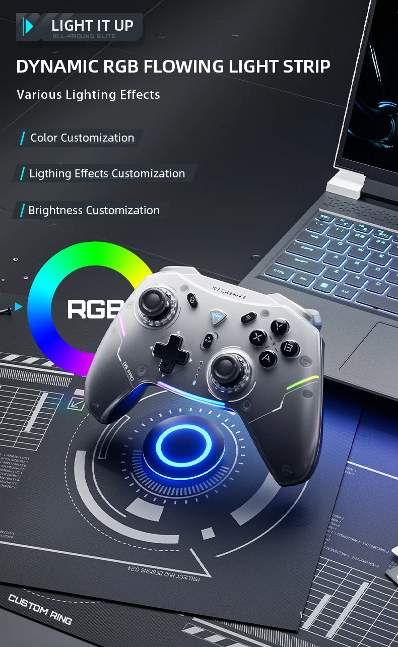 Marketmex | Machenike G5 Pro Elite Hall PC Laptop Switch IOS Android