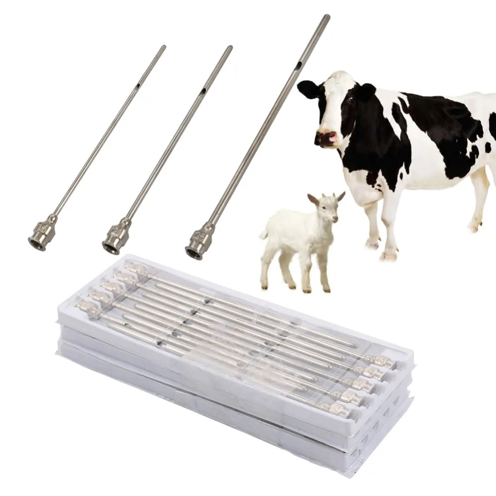 10-Pcs-Cow-Milking-Needle-Cow-Goat-Milking-Needle-Long-Needle-Milk ...
