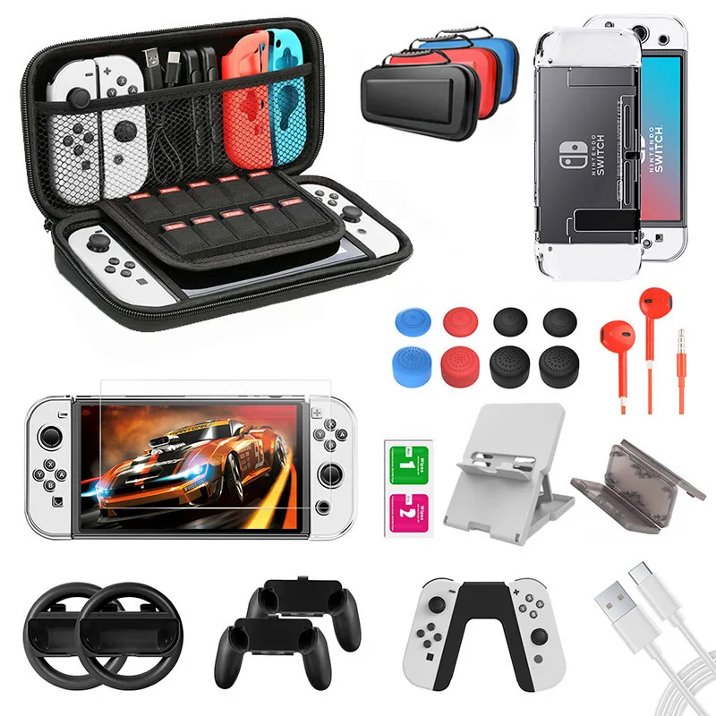 Paquete-de-accesorios-para-Nintendo-Switch-estuche-de-transporte-OLED ...