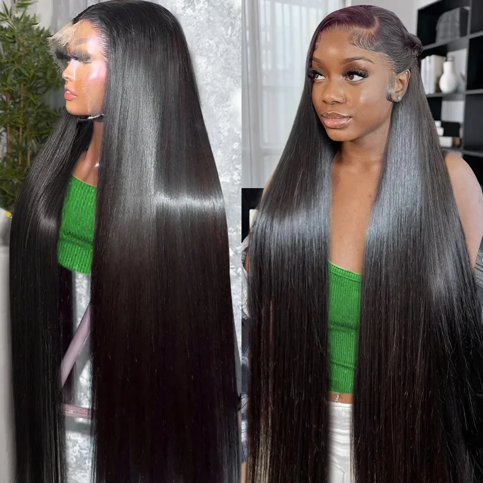 Wigirl-30-32-Inch-Bone-Straight-Human-Hair-Wigs-13x4-13x6-Transparent ...