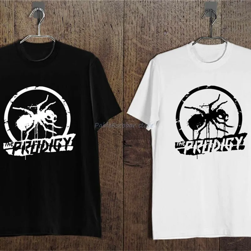 New-The-Prodigy-Yellow-Logo-Punk-Rock-Band-Men-S-T-Shirt-Black-And ...