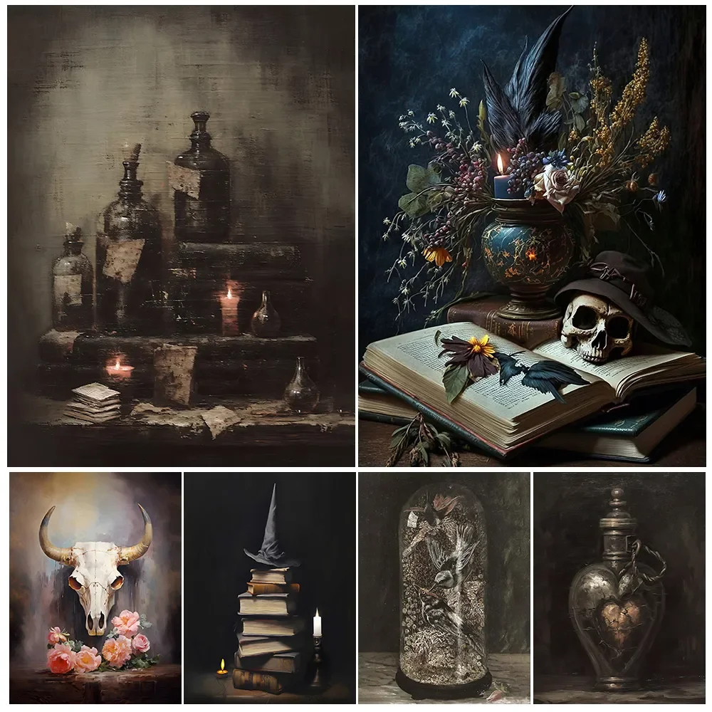 Herbal-Biology-Guide-For-Witches-And-Alchemists-Wall-Art-Print-Frogs ...