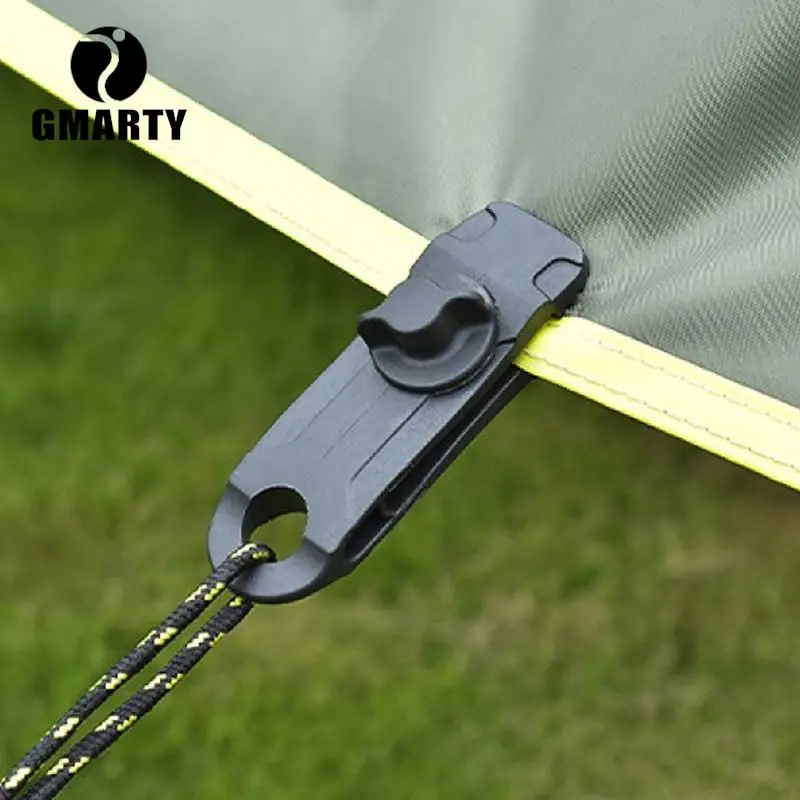 Outdoor Camping Hiking Tent Awning Canopy Clamp Tarp Canvas Clip Tent ...