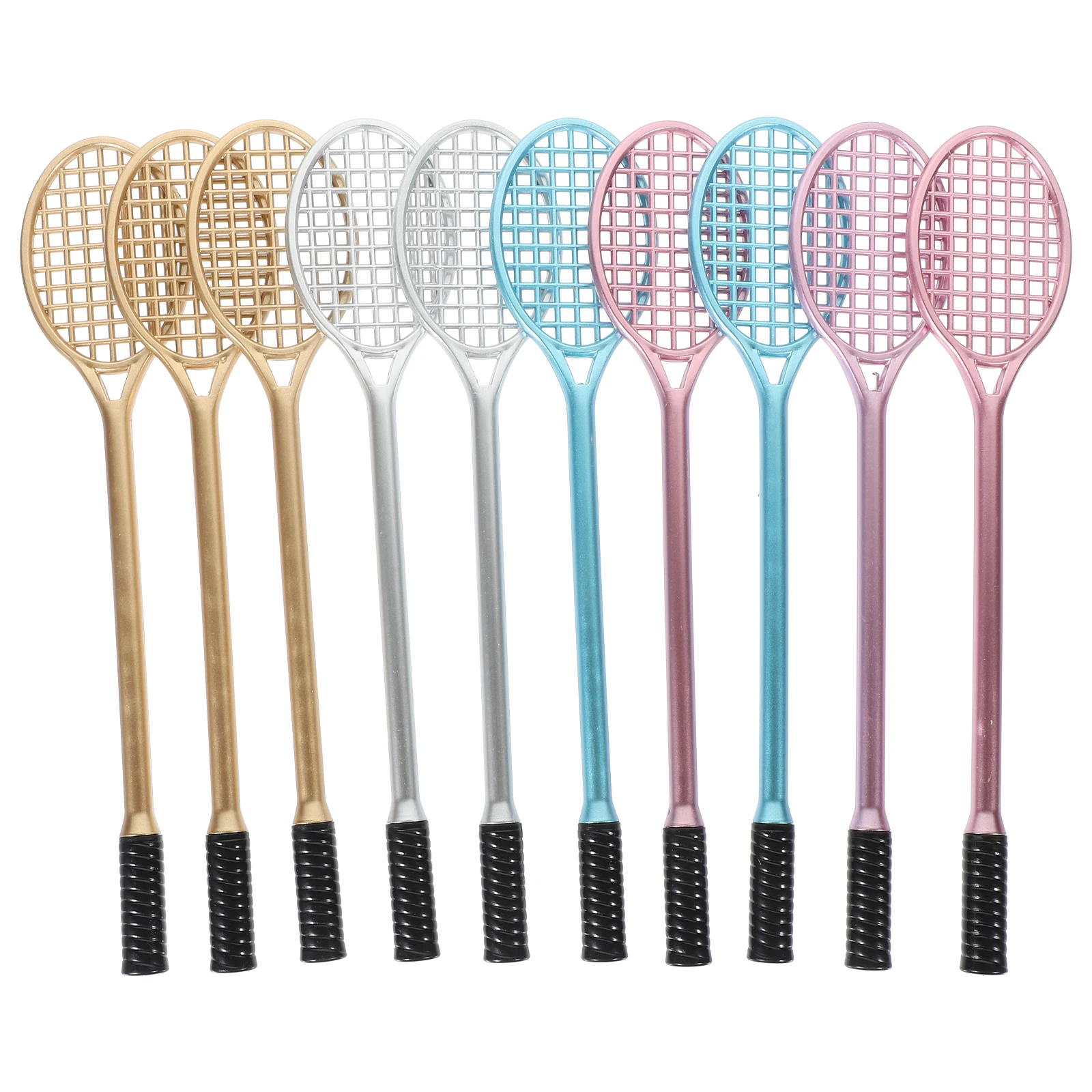 10pcs-Adorable-Tennis-Racket-Pens-Fine-Point-Gel-Ink-Pens-for-Note ...
