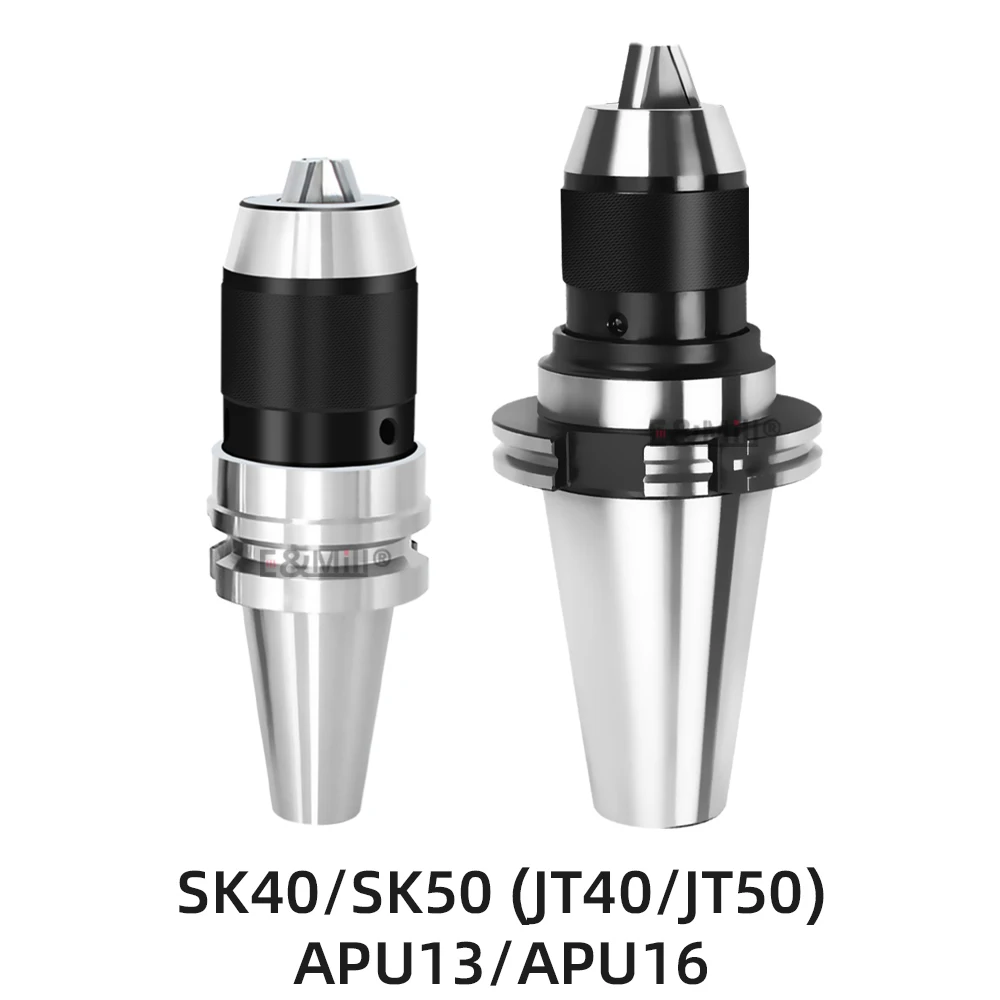 SK30-SK40-SK50-APU08-APU13-APU16-Integrated-Drilling-Chuck-Tool-Holder ...