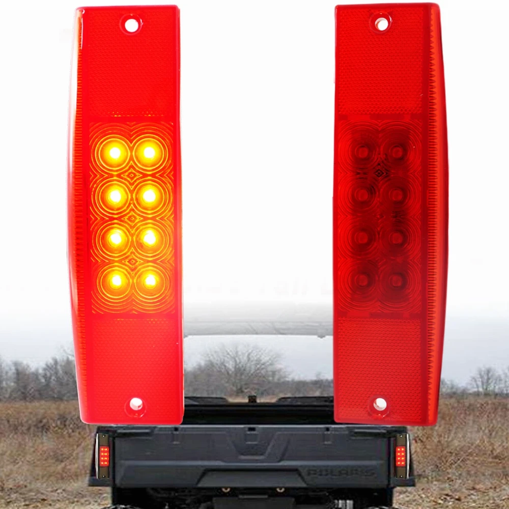 Red-LED-Taillights-Brake-light-tail-light-For-Polaris-RZR-1000-Ranger ...