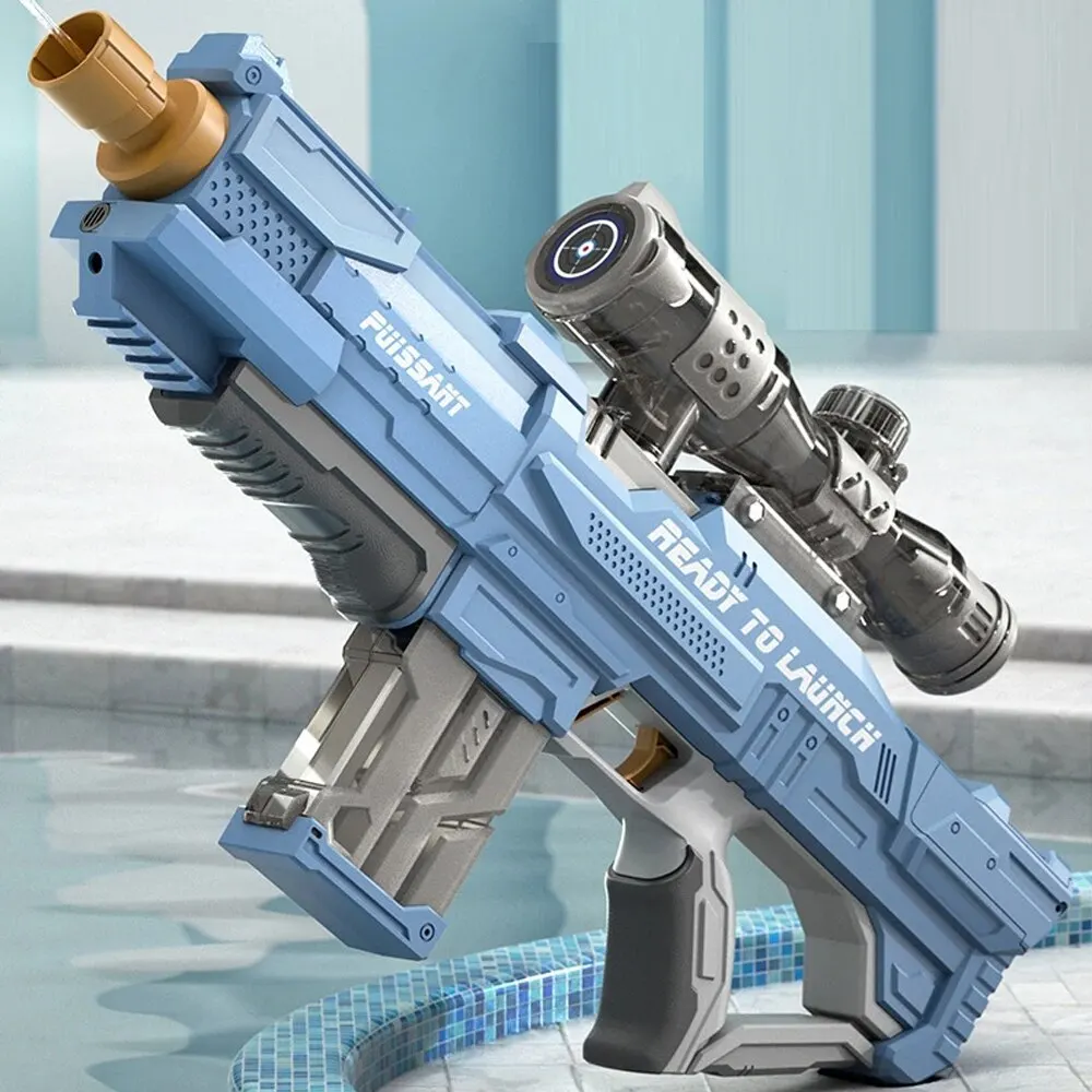 Full Automatic Electric Water Gun High Tech Water Soaker Guns Large ...