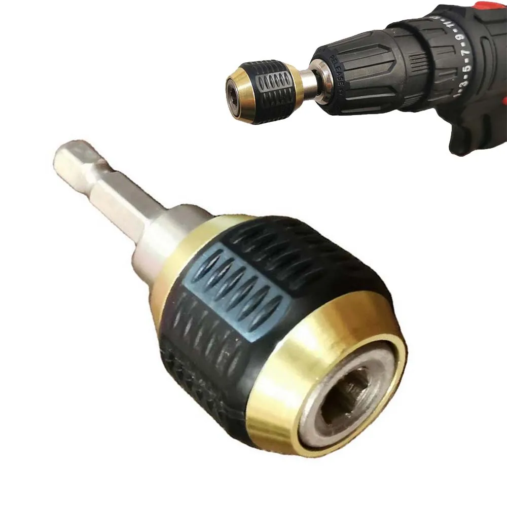 1-4-Inch-Keyless-Drill-Bit-Chuck-Quick-Change-Adapter-Electric-Drill ...