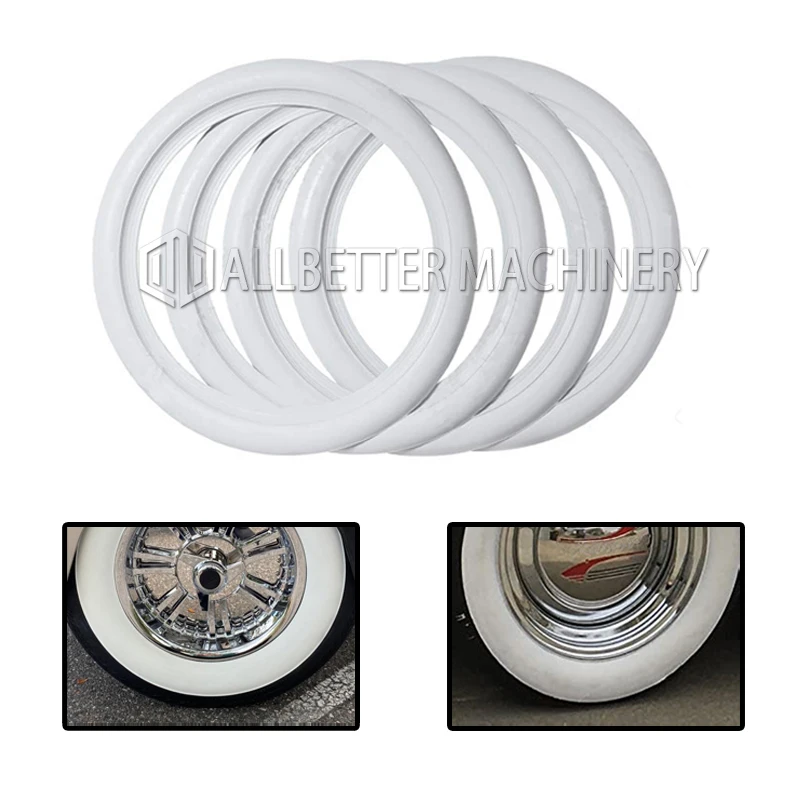 15-INCH-Wheel-Side-White-Wall-Tire-White-Sidewall-Insert-Trim-Set-4-Pcs ...