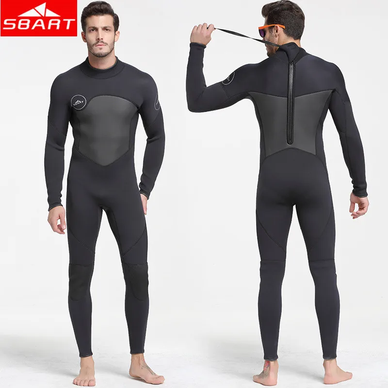 SBART-5MM-Neoprene-Wetsuits-Men-Underwater-Hunting-Keep-Warm-Full-Body ...