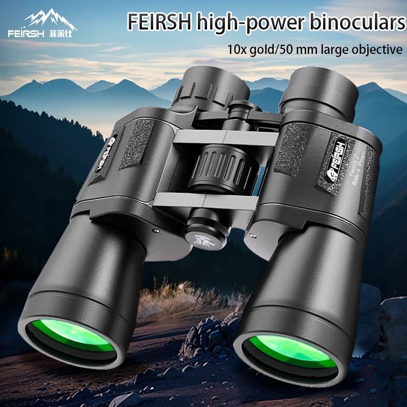 FEIRSHI-New-Style-T18-10X50-Binoculars-High-Definition-High-Ttimes-LLL-Light-Vision-Outdoor ...