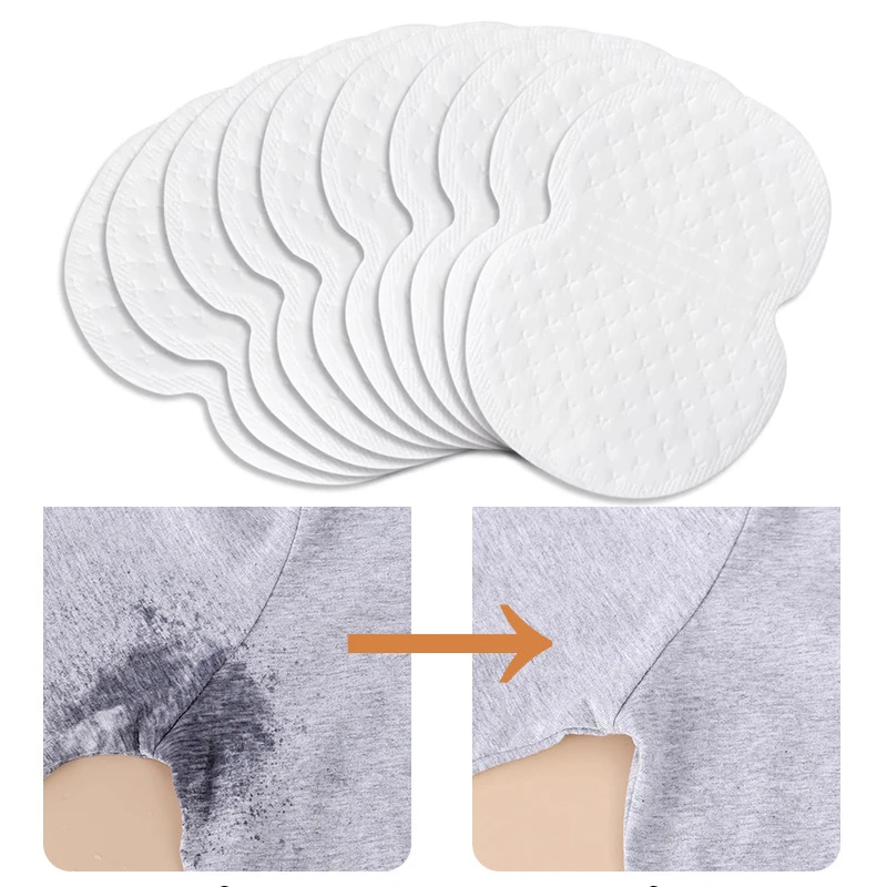 50 500PCS Disposable Underarm Pad Dress Antiperspirant Protection From ...