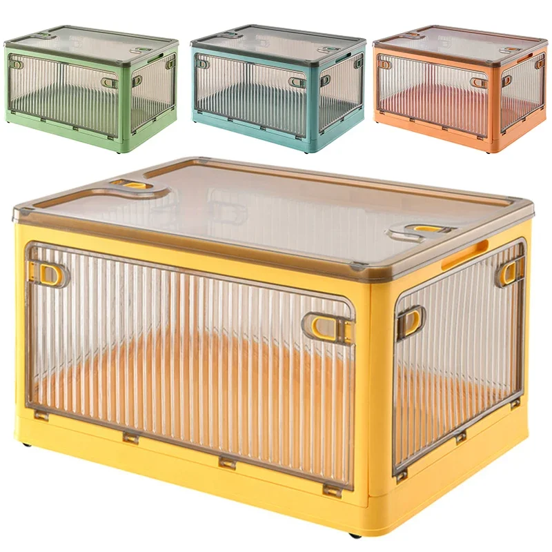 Korean-Foldable-Storage-Box-Closet-Organizer-Stackable-Sundries ...