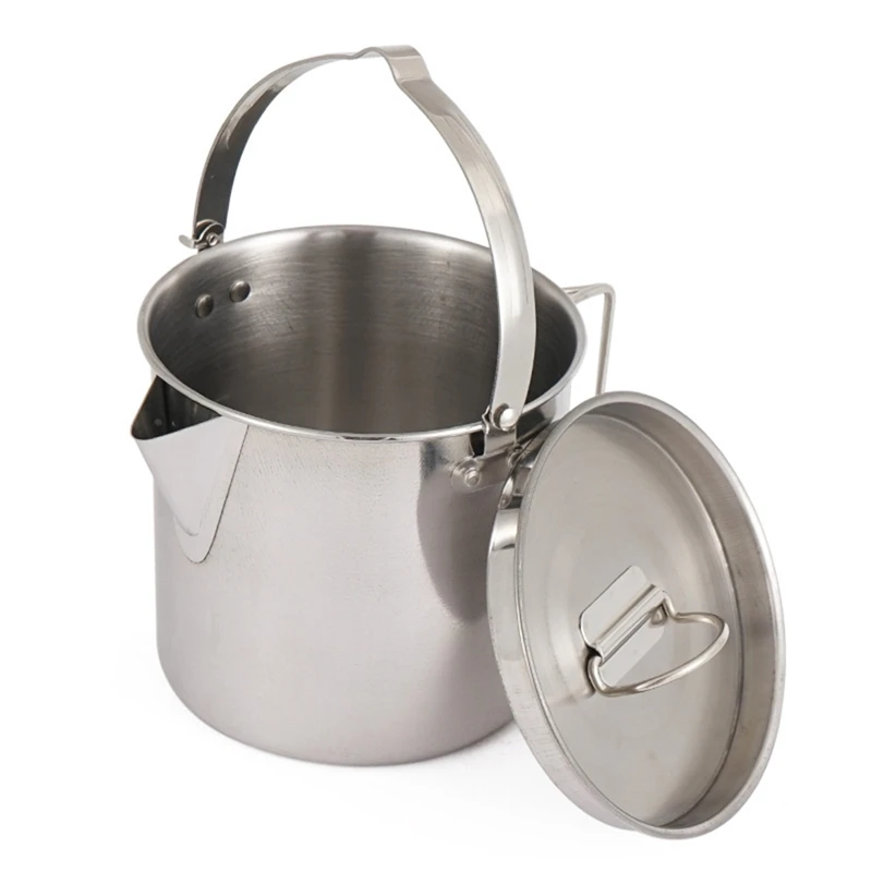 1-2L-Outdoor-Kettle-Picnic-Camping-Hanging-Pot-Portable-Coffee-Pot ...