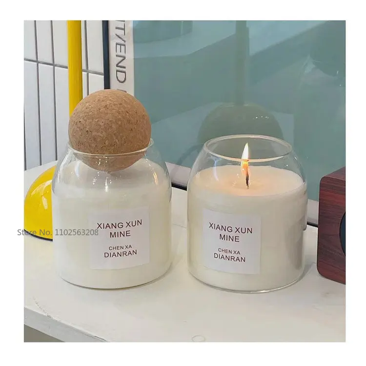 1PC Diy Candle Empty Cups with Lip Creative Transparent Handmade ...