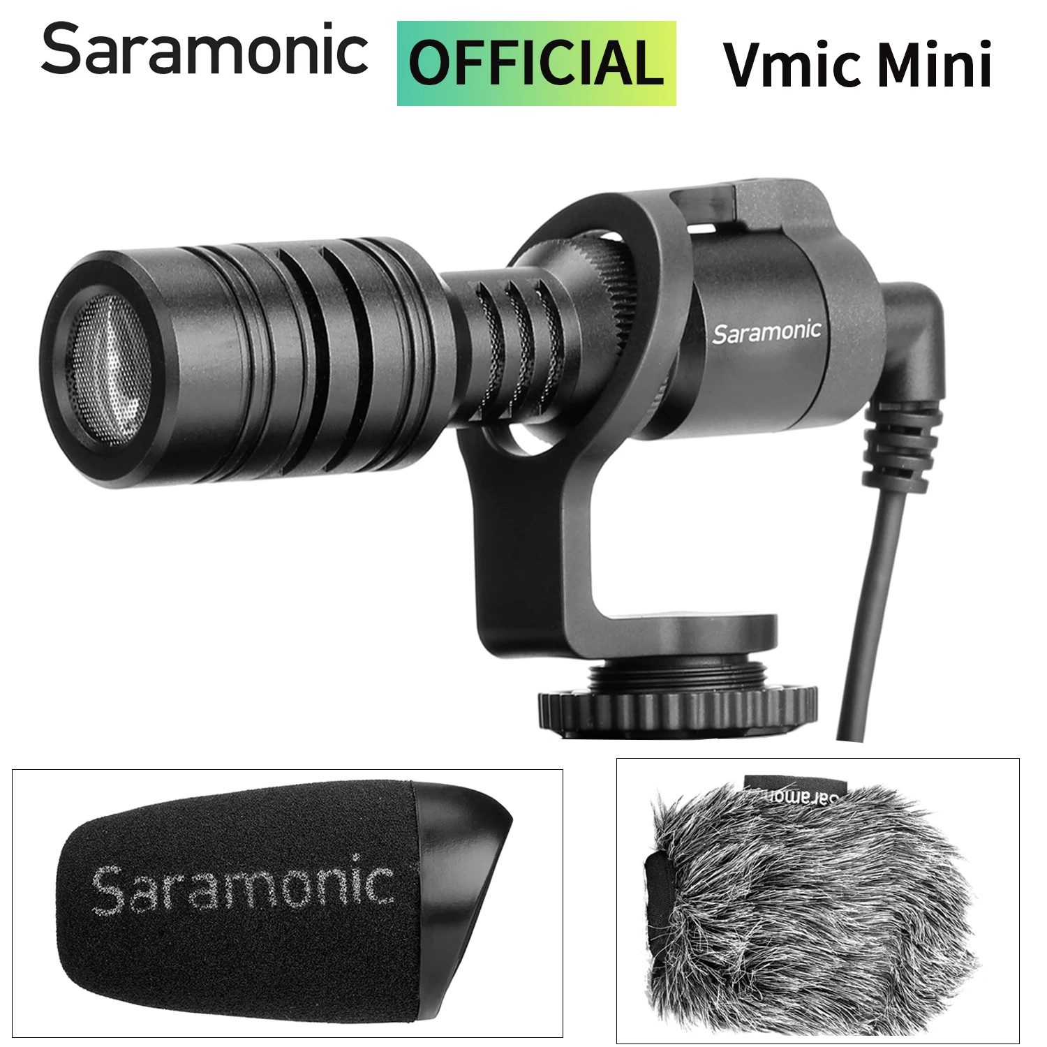 Saramonic Vmic Mini Professional Condenser Shotgun Microphone for ...