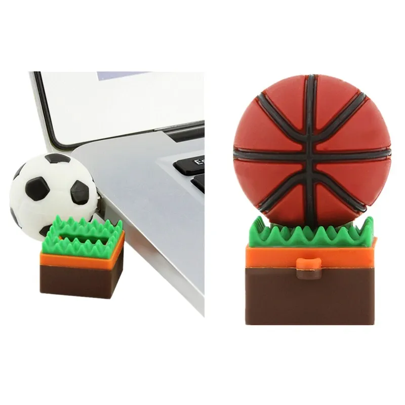 Pendrive-Football-Basketball-Usb-Flash-Drive-Sport-Cartoon-Flash-Memory ...