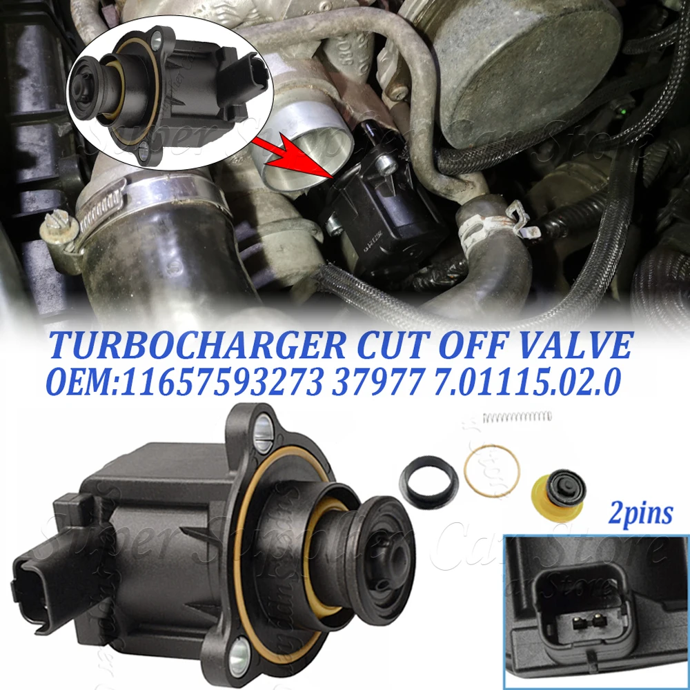 Soupape de dérivation de turbocompresseur pour Mini Cooper 2007-2016 S ...