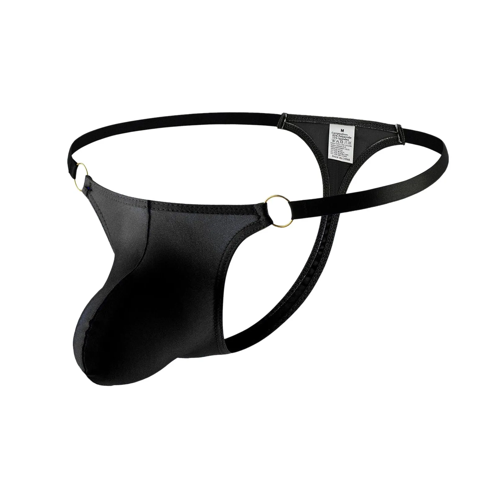 Sexy Thong Briefs Men Solid Color Breathable G String Underpants Sexy ...