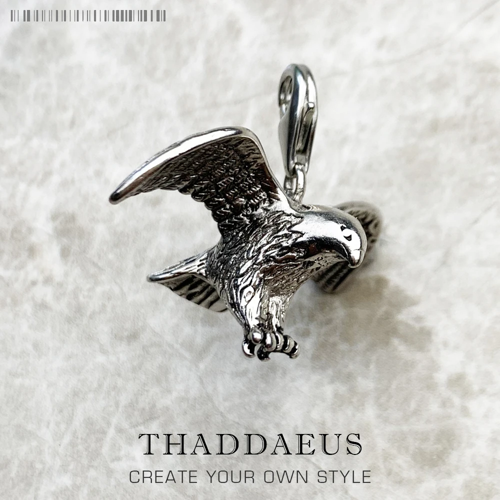 Flying Eagle Charm Pendant Fit Bracelet Necklace 2020 Spring New 925 ...