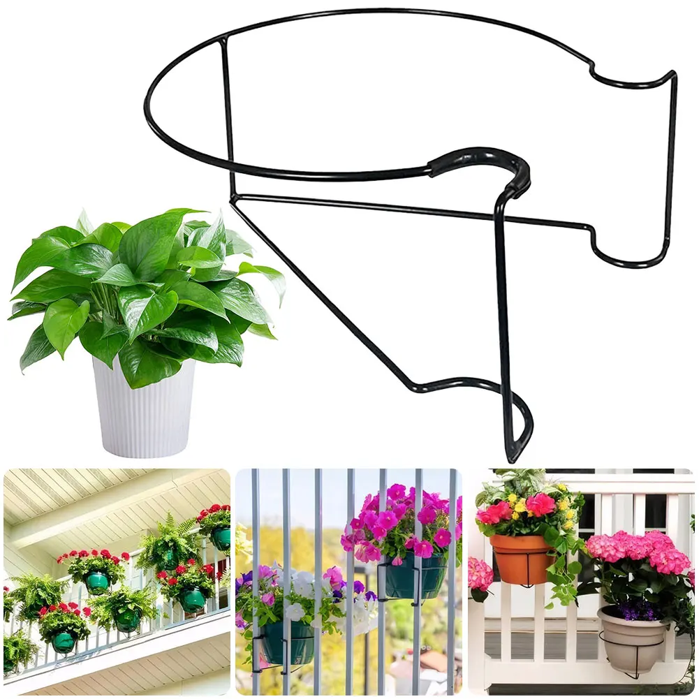 Garden-Railing-Floating-Pot-Rack-Floating-Garden-Railing-Planter-Clip ...