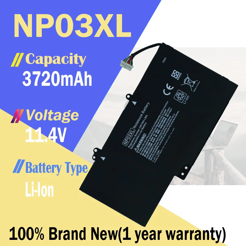 NP03XL Laptop battery For HP Pavilion X360 13-A012DX 13-A013CL Envy 15T ...