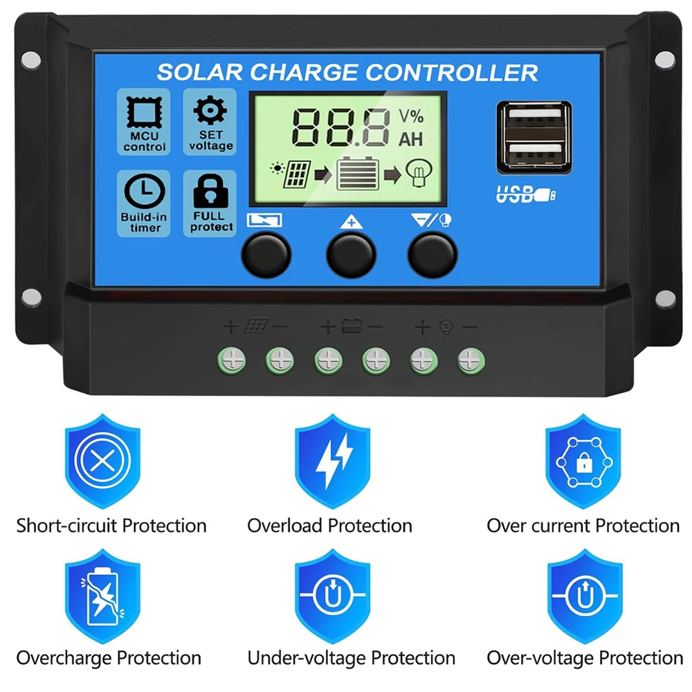 100A-Solar-Charge-Controller-Solar-Panel-Controller-12V-24V-Adjustable ...