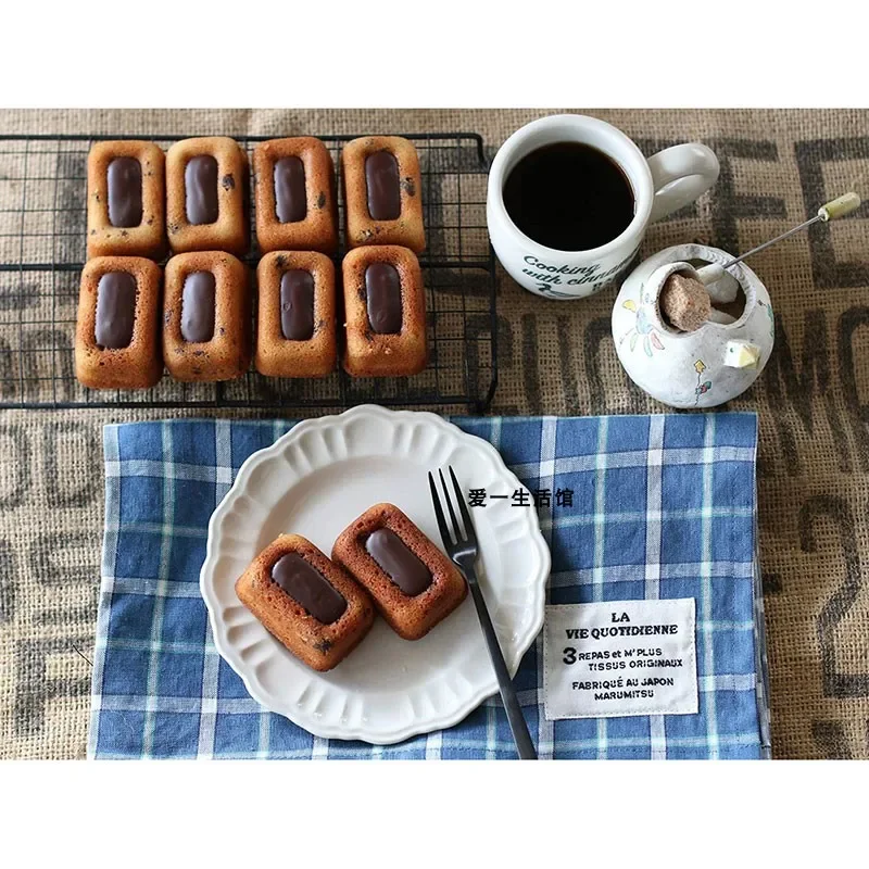 Financier Cake Mold for Baking Pastry Molds Bread Cookie Mold Metal Non ...