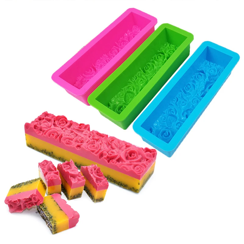 Molde-Rectangular-de-silicona-para-hacer-jab-n-suministros-para-manualidades-decoraci-n-del ...