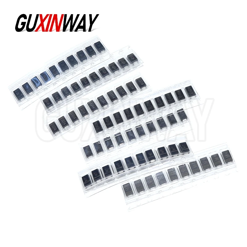 SMD Fast Switching Schottky Diode Assorted Kit Set M1 M4 M7 S1M S2M S3M ...