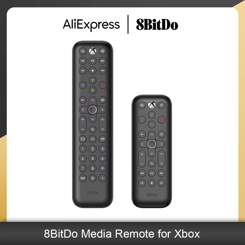 8Bitdo-Media-Remote-for-Xbox-One-Xbox-Series-X-S-Gaming-Remote-Control ...